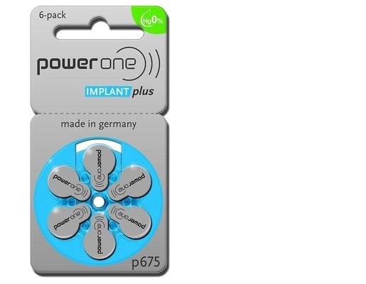 Power One P675 Cochlear Implant Batteries for sale online | eBay