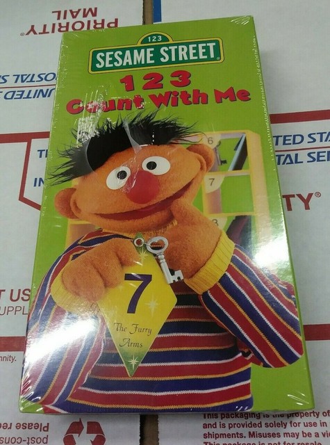 Sesame Street - 1 2 3 Count With Me (VHS, 1997) for sale online | eBay