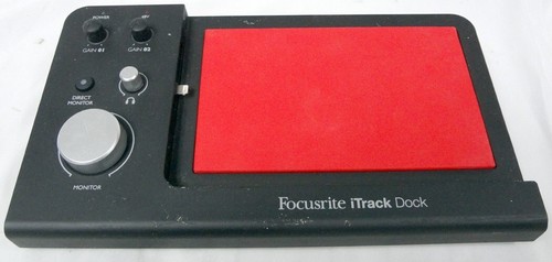 Focusrite iTrack Dock Portable Music Recording Studio Audio Interface ...