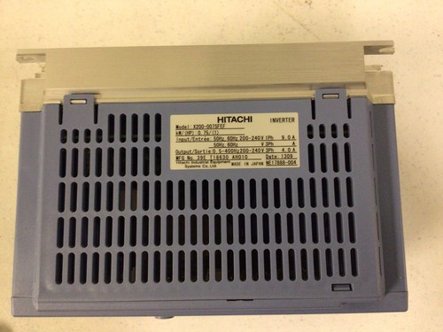 NEW, HITACHI INVERTER X200-007SFEF, VARIABLE FREQUENCY DRIVE, FREE ...