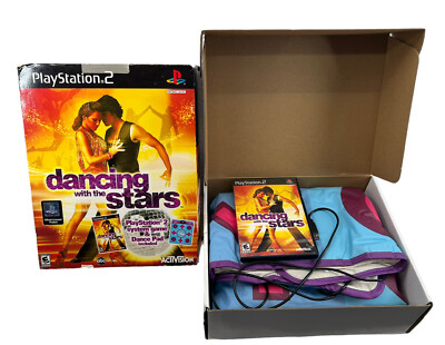 Sony Playstaion 2, PS2 DANCE WITH THE STARS Includes Dance Game Pad ...