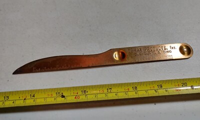 Vintage Domar Products Inc Cleveland Ohio Advertising Brass? Letter ...