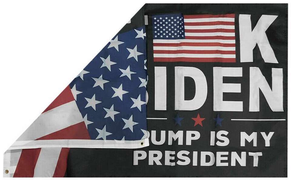 2X3 F BIDEN FLAG FJB LGB TRUMP 2024 BIDEN SUKS FLAG BANNER | eBay