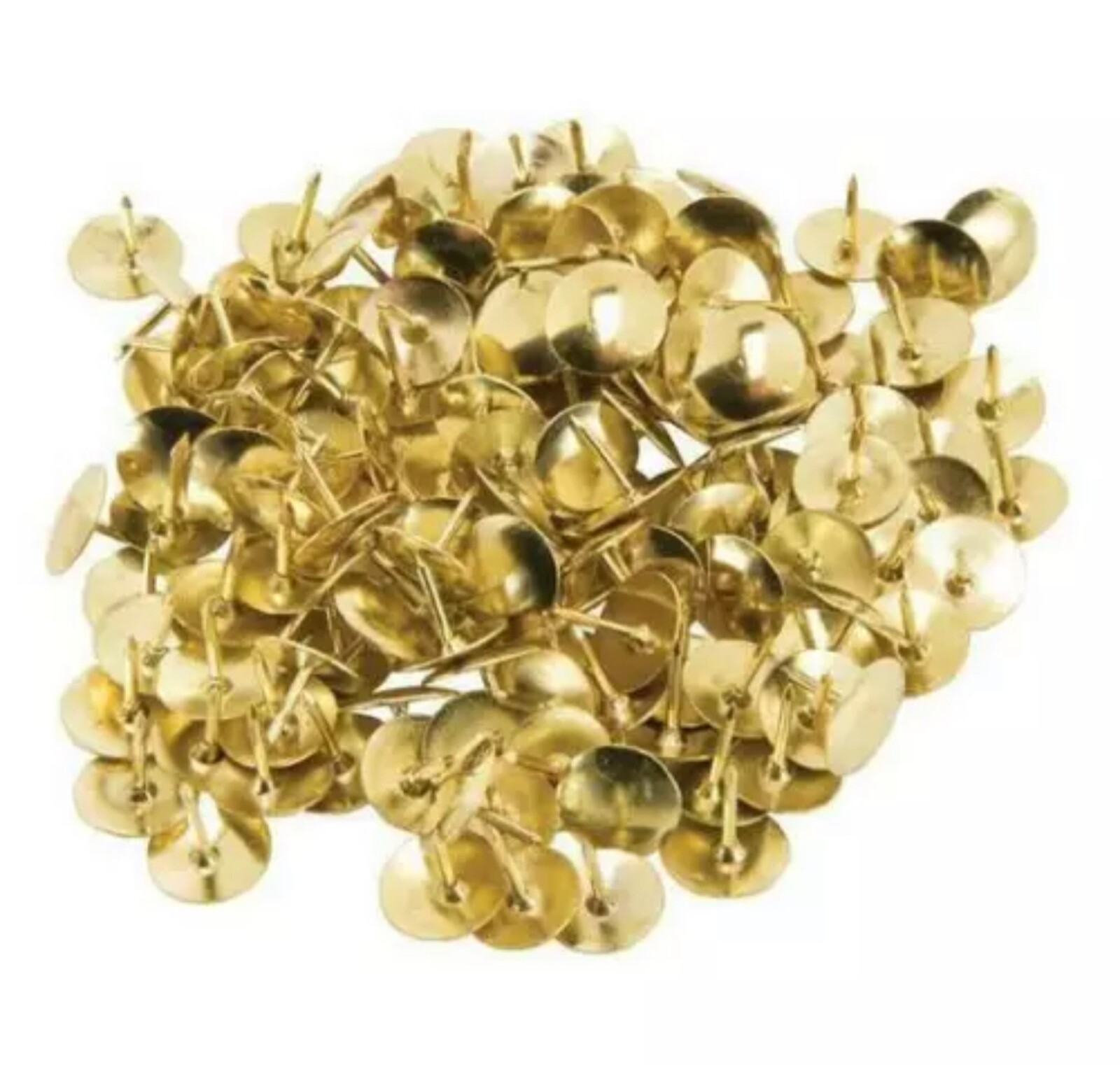 Drawing Pins Brass Plated 150 300 Packs Stationary School Office ...