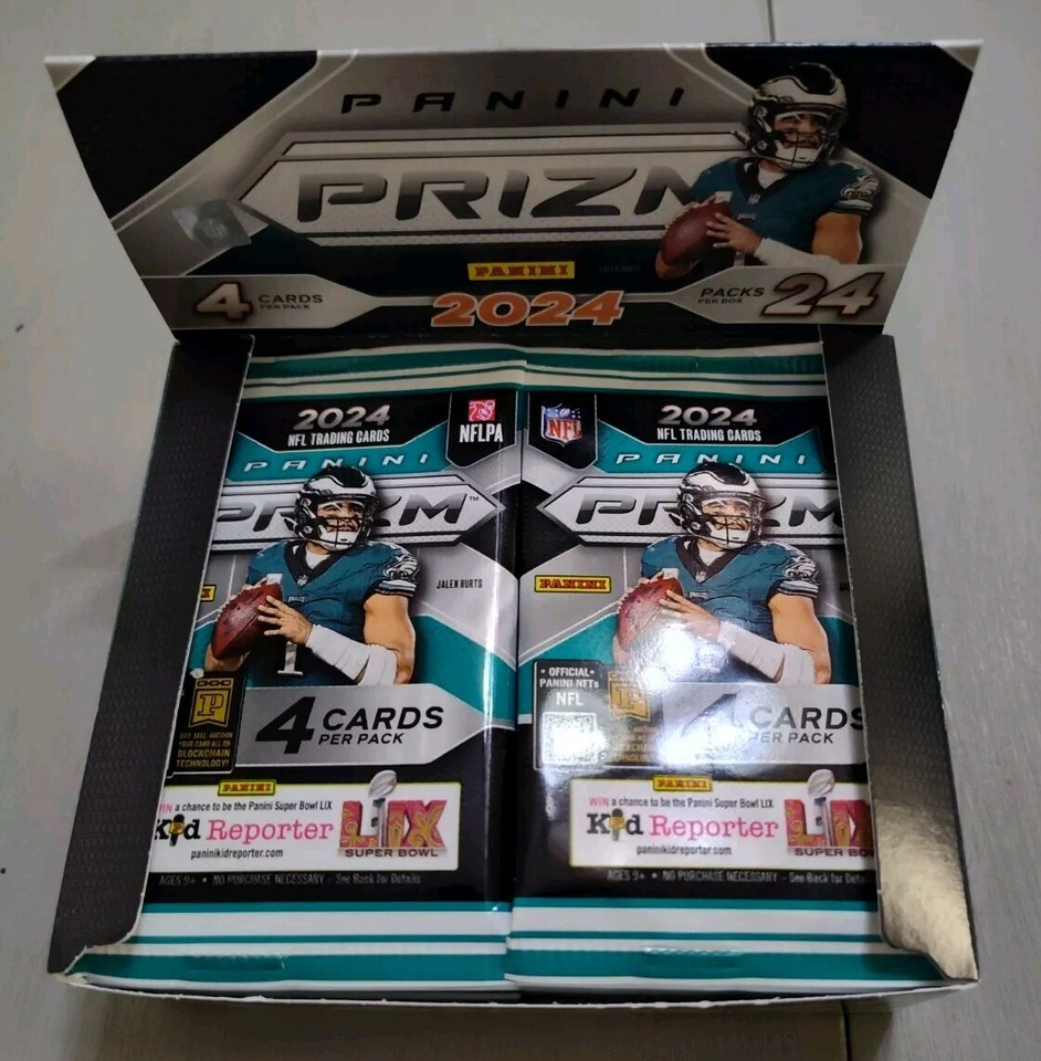 2024 Panini Prizm NFL Football Trading Cards 24-Count Retail Box | eBay