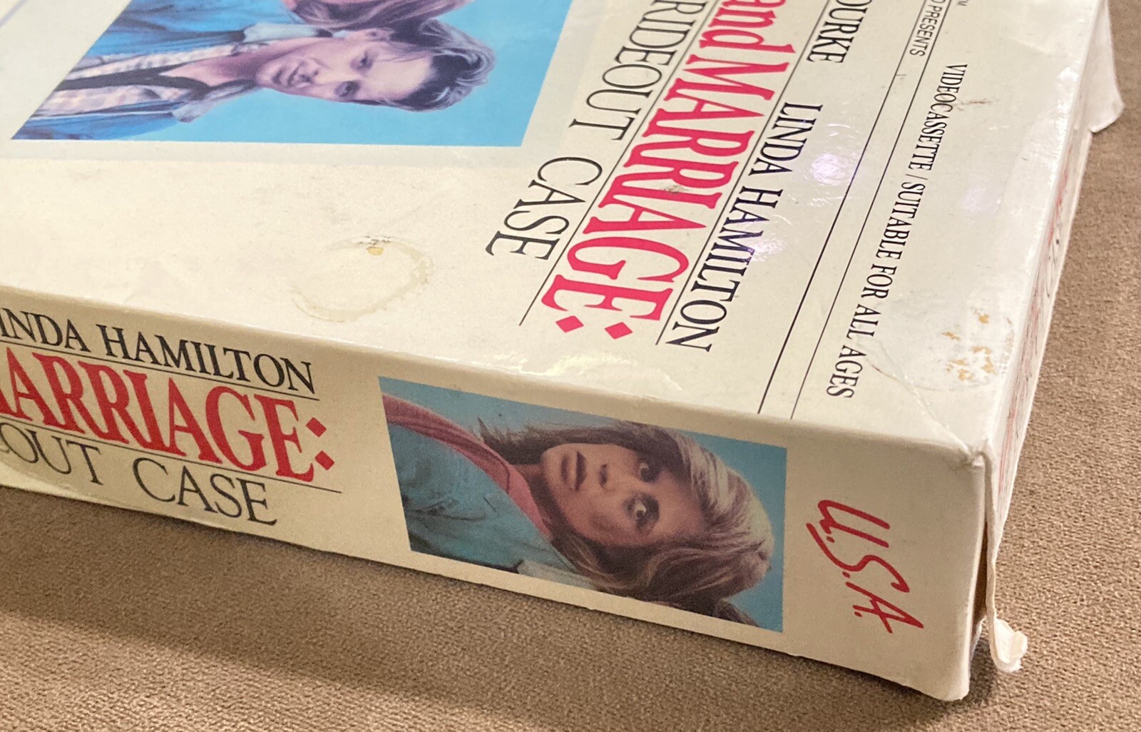 Rape and Marriage: The Rideout Case VHS Mickey Rourke, Linda Hamilton ...