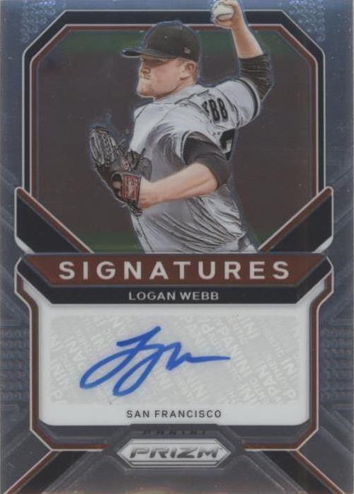 2021 Panini Prizm - Signatures Logan Webb #SIG-LW (AU) for sale online ...