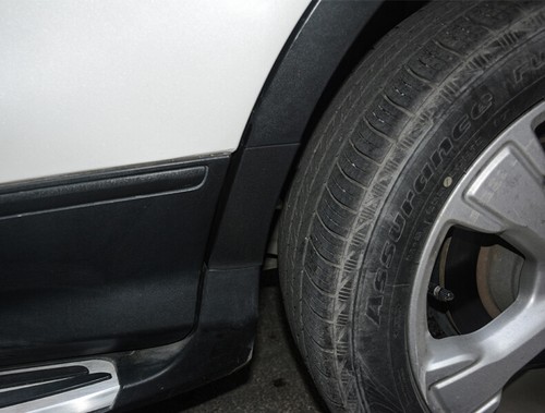 Black Plastic Main Driver Side Step Foot Pedal Ends For Ford Escape ...