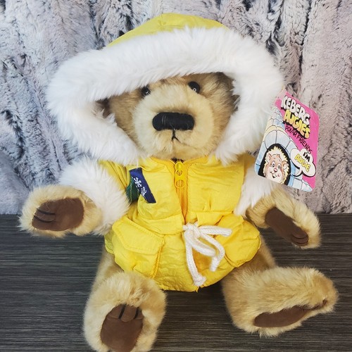 2001 Iceberg Augie And His Polar Friends Talking Teddy Bear - Brass ...
