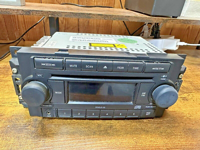 OEM FACTORY 2004 - 2010 Chrysler Dodge Jeep Ram Radio CD Mp3 w/ AUX ...
