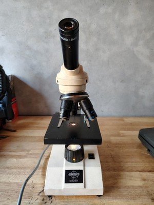 Swift Compound Microscope M2250 With 3 Objectives (Tested & Functional ...