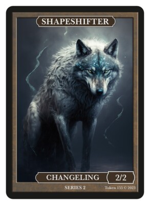 Shapeshifter Token Givememana Tokens Series 2 Magic the Gathering MTG ...