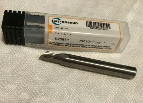 Onsrud 62-620 1/4" Solid Carbide 1 Flute Downcut O Flute for Aluminum ...