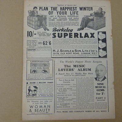 vintage advertise THE BERKELEY SUPERLAX H. J. Searle & Sons Ltd, London ...