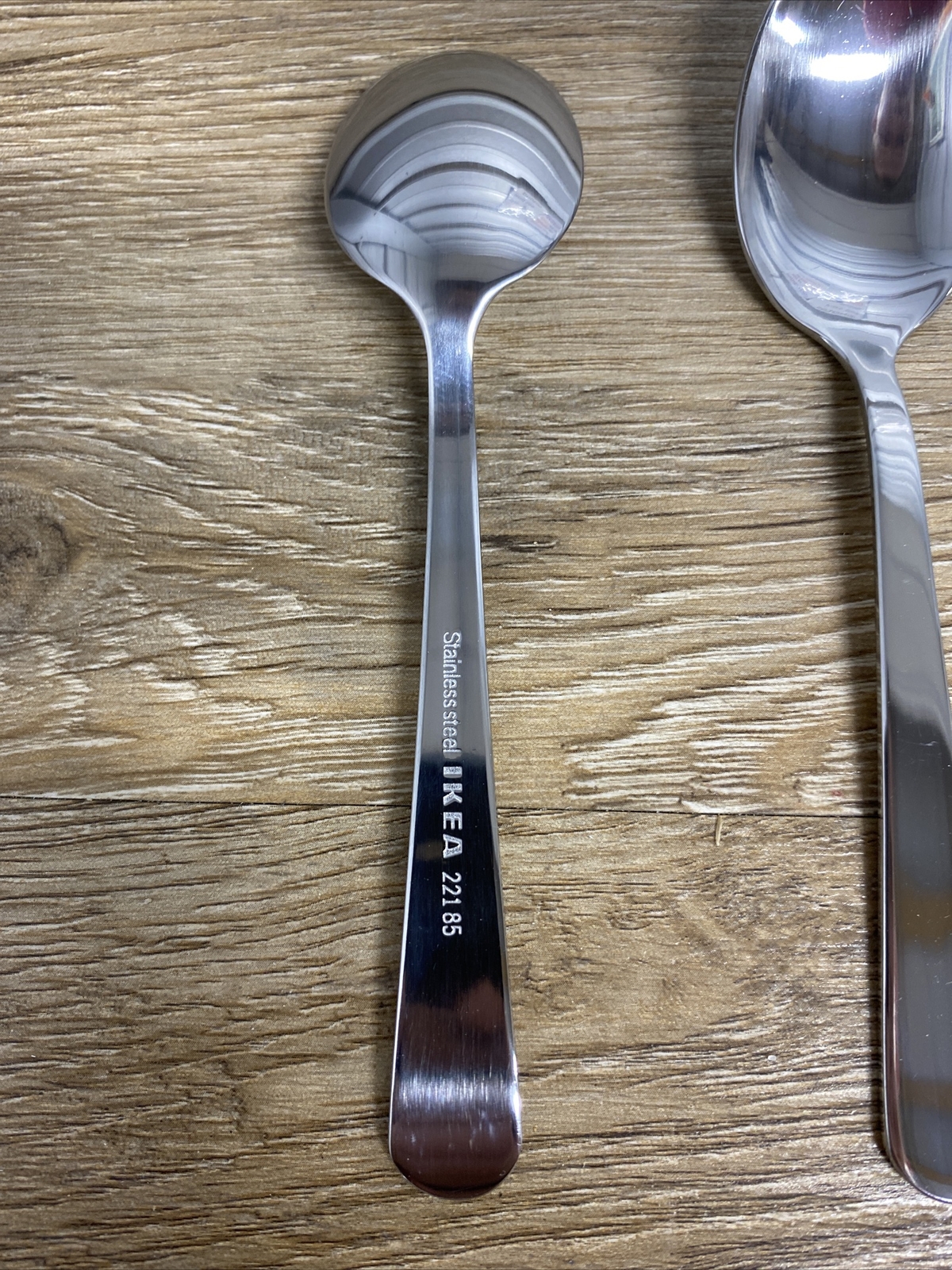 IKEA 22185 5 1/4" Small Spoon x 2 Stainless Steel Flatware | eBay