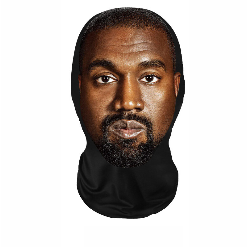 Cosplay Headwear Hiphop Fashion Balaclava 3D Printed Mask Elastic Mesh ...