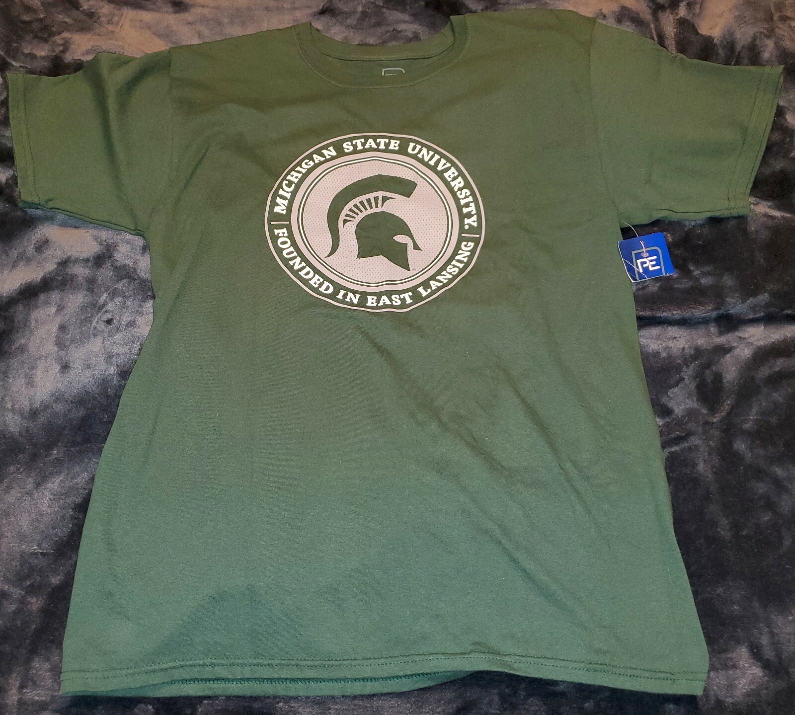 Men's Medium T-Shirt Michigan State University Founded in East Lansing ...
