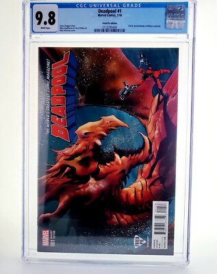 Deadpool #1 Vol. 4 Fried Pie Variant BAM/2nd & Charles Exclusive CGC 9. ...