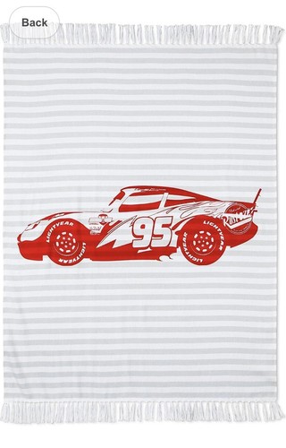 Disney's Pixar "Cars" striped Decorated Blanket Throw - BD | eBay