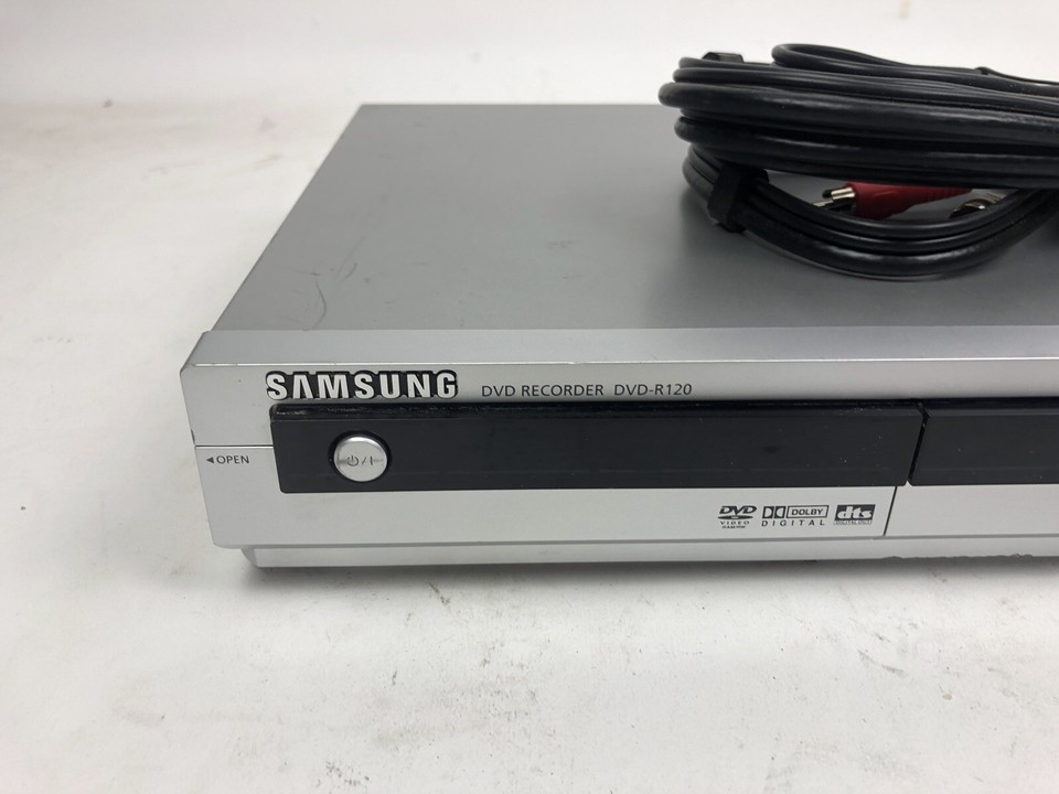 Samsung DVD-R120 DVD Recorder Player RAM-RW-R Progressive Scan Works ...