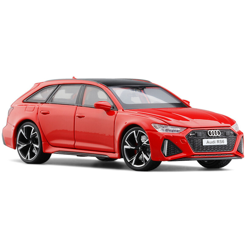 1:32 Audi RS6 Wagon Model Car Diecast Metal Toy Cars Boys Toys Kids ...