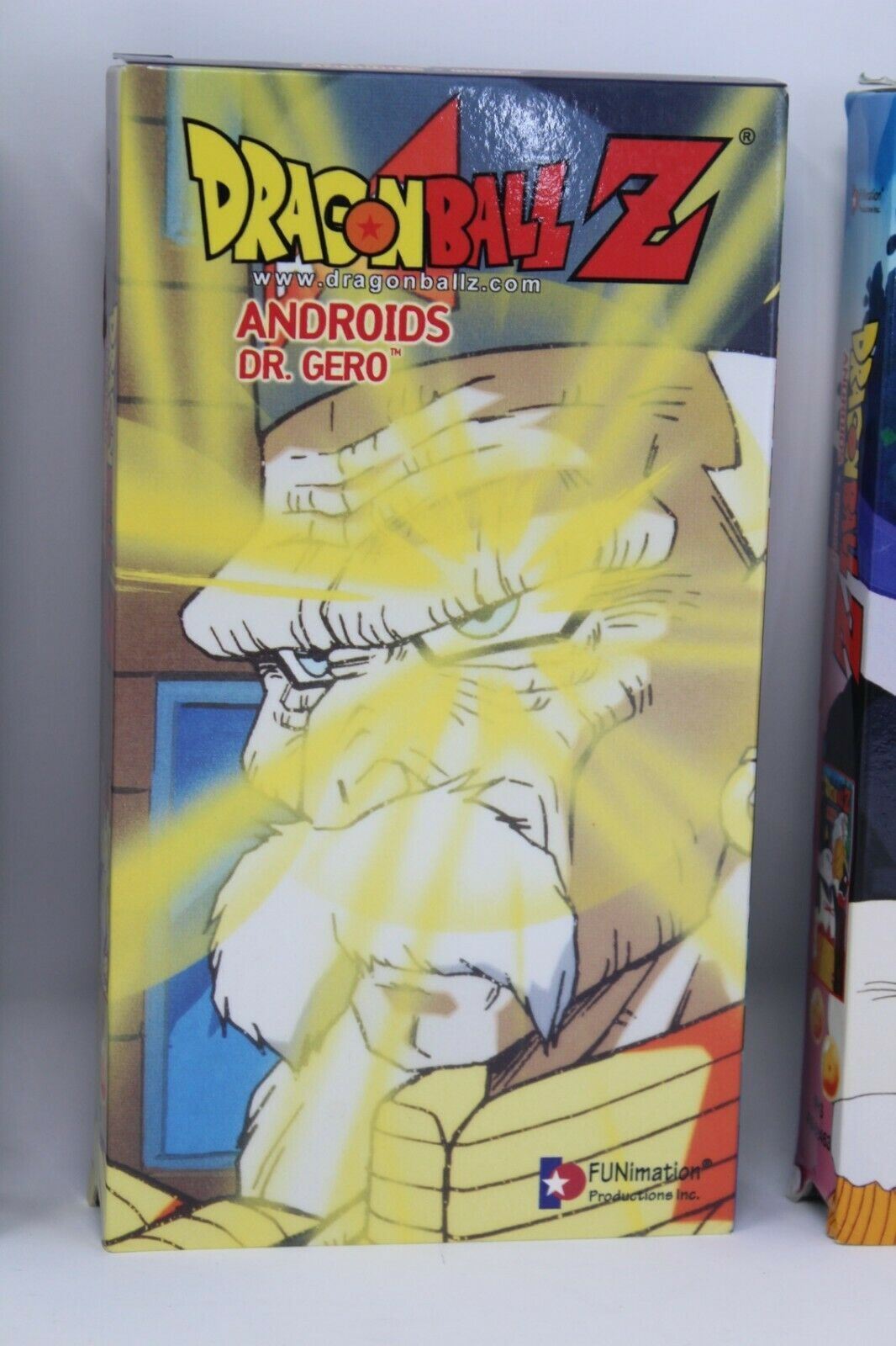 Dragon Ball Z Androids Saga Edited VHS Box Set Anime 4 Tape Set ...