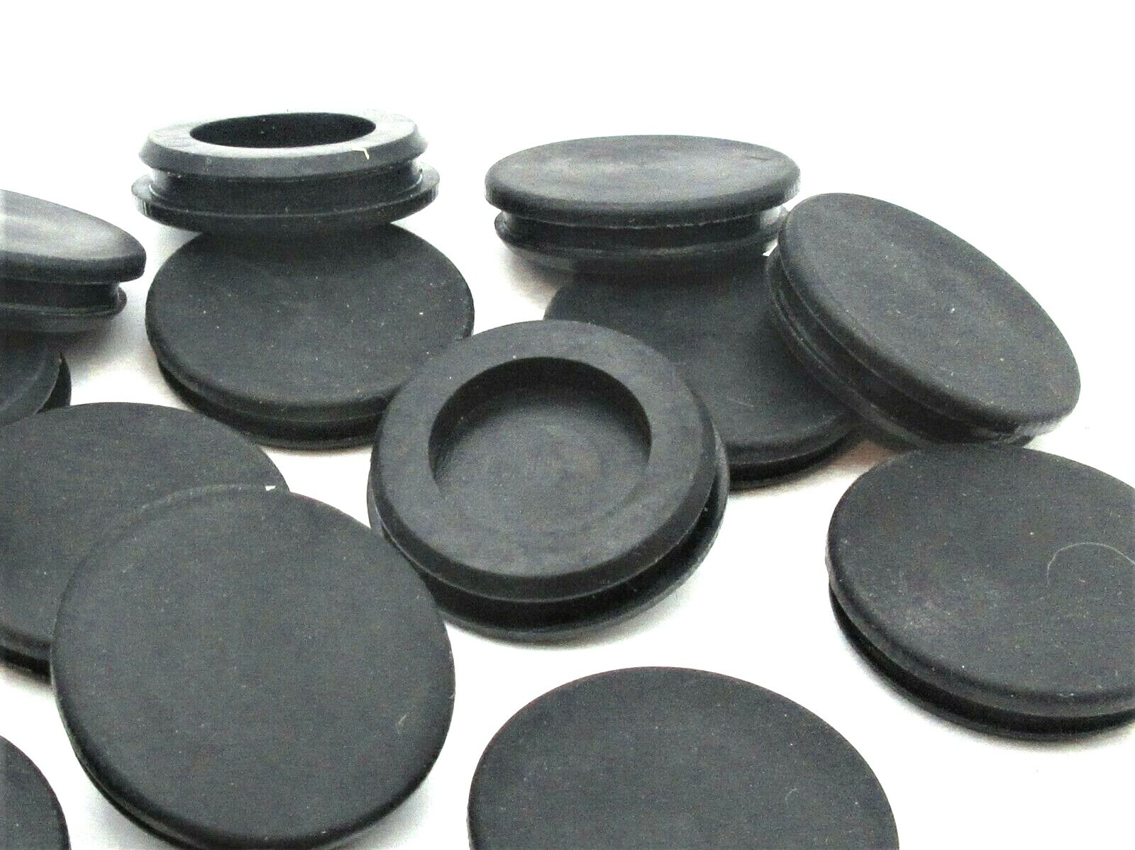 1" Rubber Panel Plugs, Knockout Plugs, Solid Grommets, Fits 1/8” Thick ...