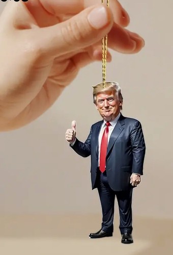 Patriotic Donald Trump. Ornament 2D Acrylic. USA Seller! I Ship Daily ...