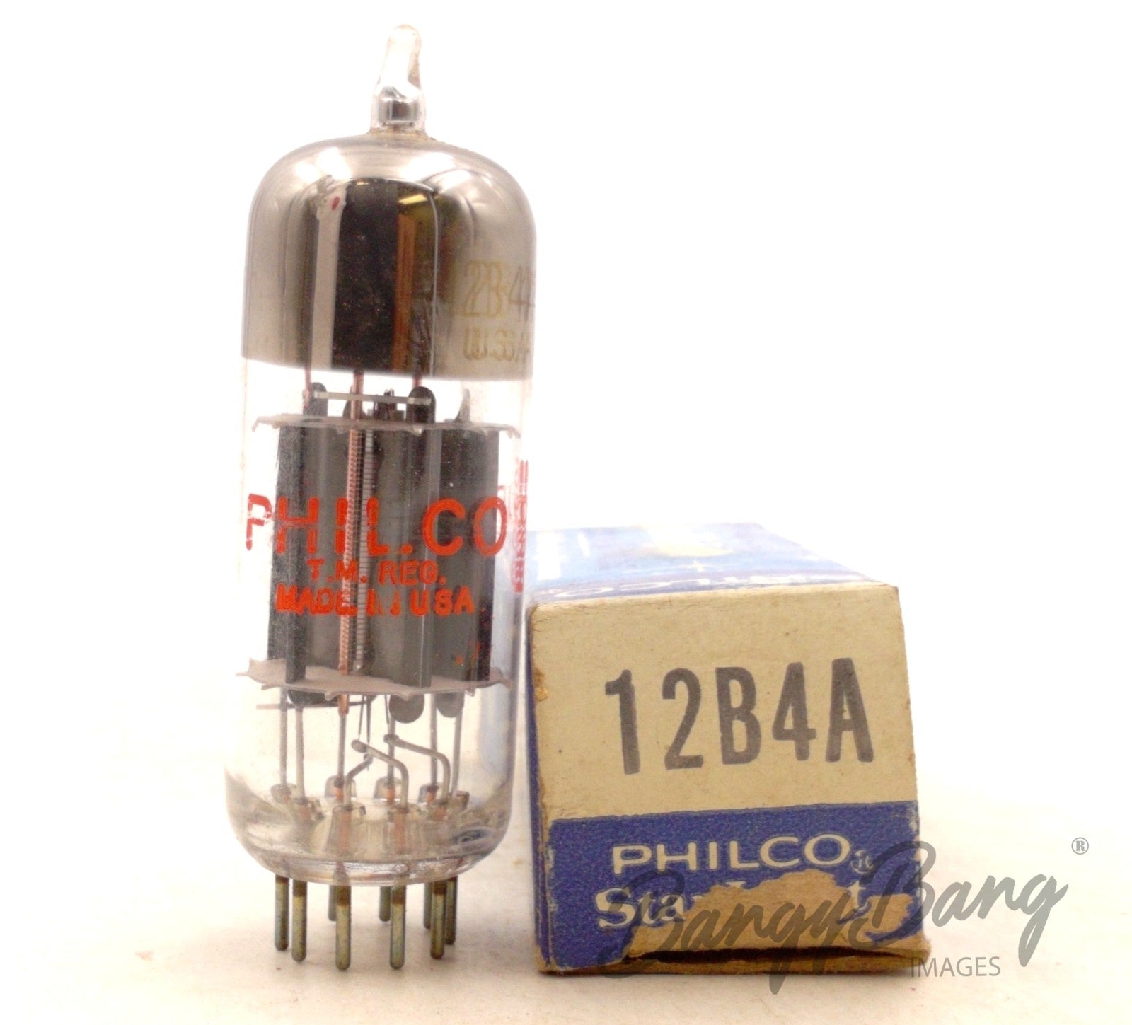 Philco 12B4A Triode TV Video Amplifier Audio Vacuum Tube Valve ...