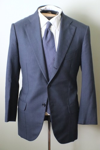 GRAIL Napolisumisura NSM Gunmetal Blue Gray Suit 3 Season Unstructure ...