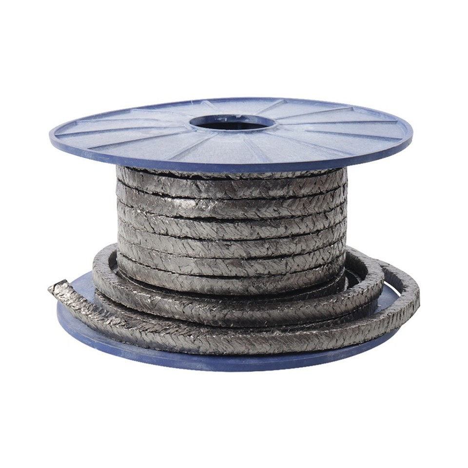 Graphite 4mm-30mm Gland Packing Graphite Seal Rope，Rope Shaft And Stem ...