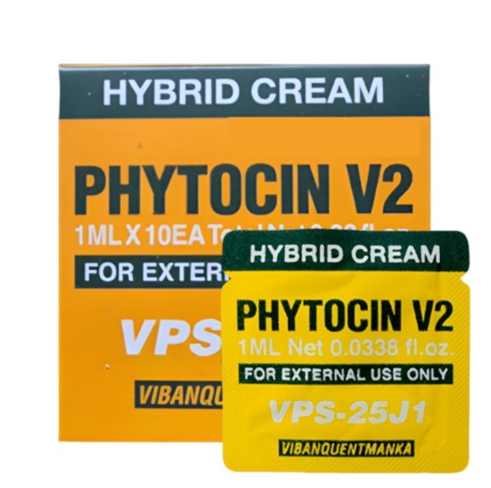 VQM Phytocin Cream Film 1ml × 20ea × 10 | Tone Up Bare Face PDRN ...