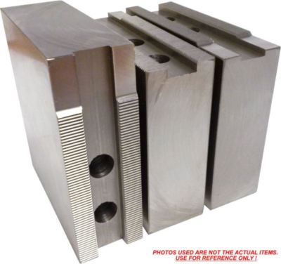 KT-10EH Steel Soft Jaws For a 10" Chuck (Kitagawa, Samchully) ht = 4 ...