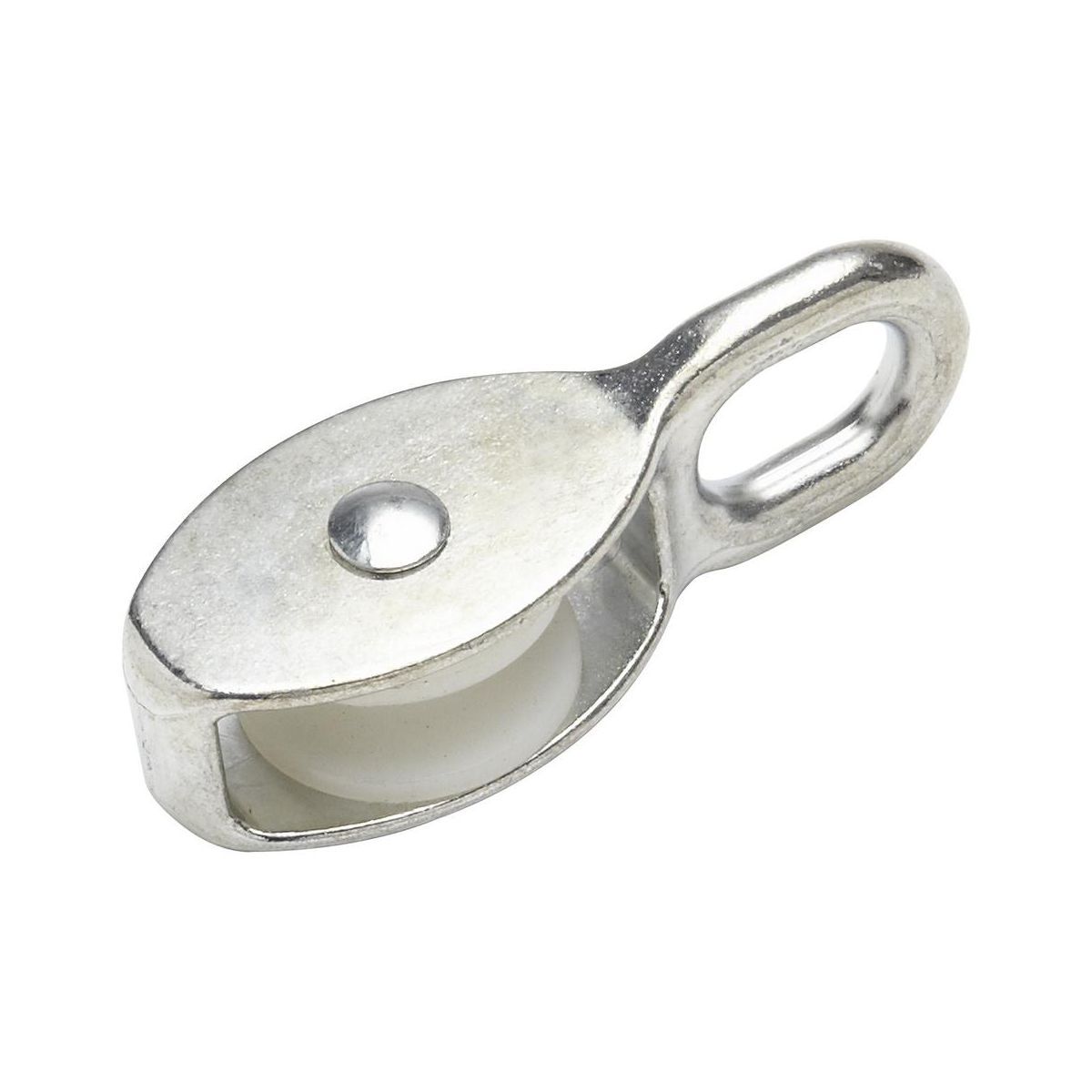 STRONG GALVANISED METAL LIFTING SINGLE PULLEY Sheave Line/Rope/Cable ...