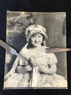 Antique 1910s Little Bo Peep Lace Dress & Hat Pretty Girl Stage Actress ...