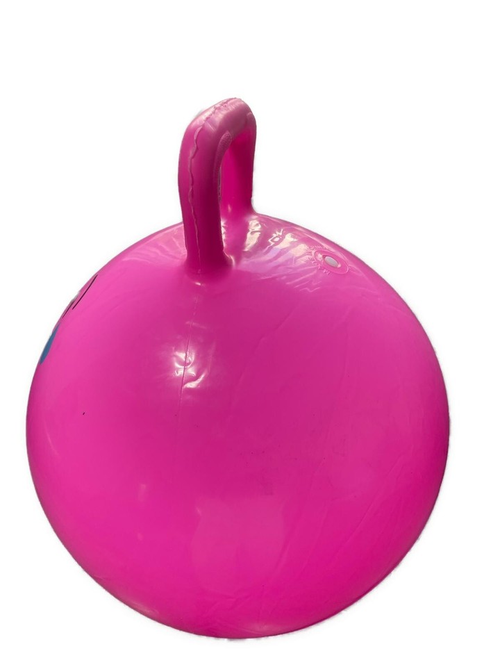 Pink Inflatable Hopper Jumping Ball For Indoor/Outdoor 50cm ...