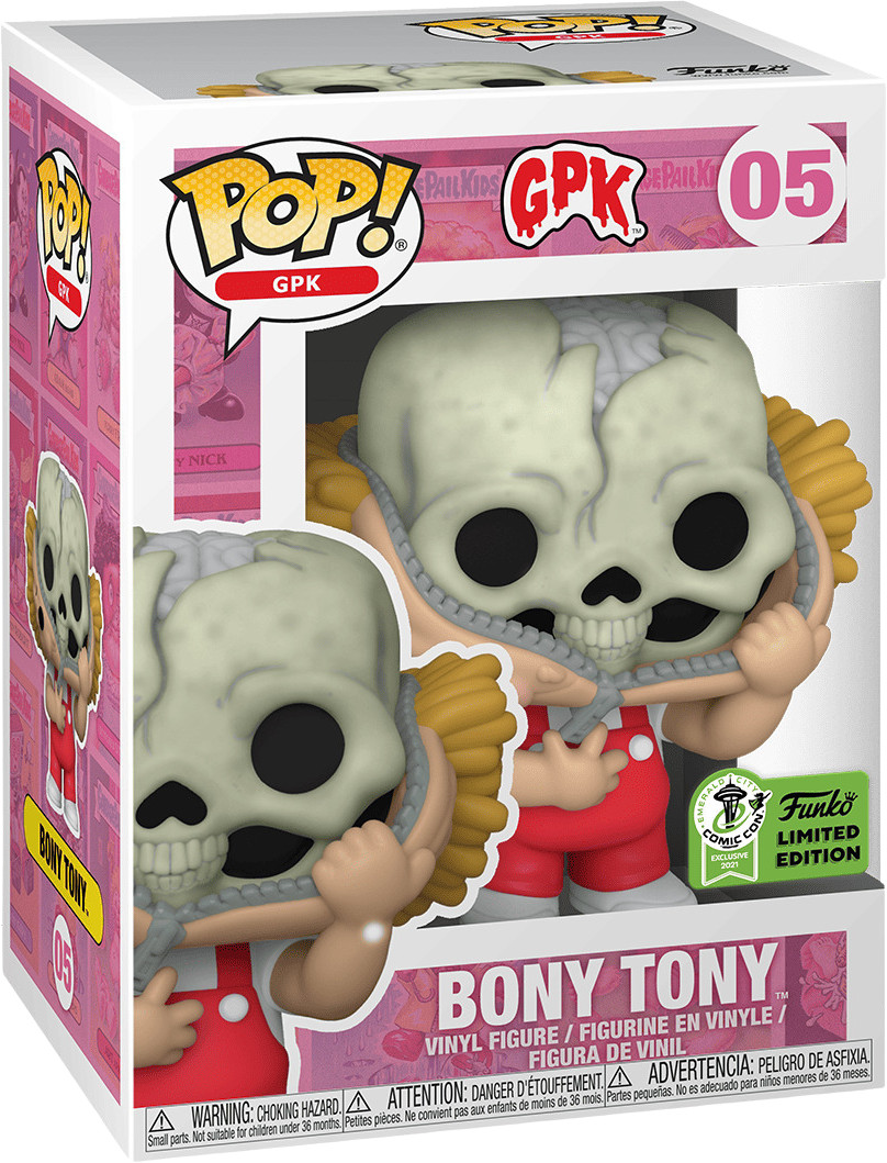 Funko Pop! Vinyl: Garbage Pail Kids - Bony Tony (Spring Convention ...