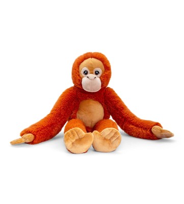 Keel Toys Stuffed Chimpanzee 38 CM Cuddly Chimpanzee to the Play Or ...