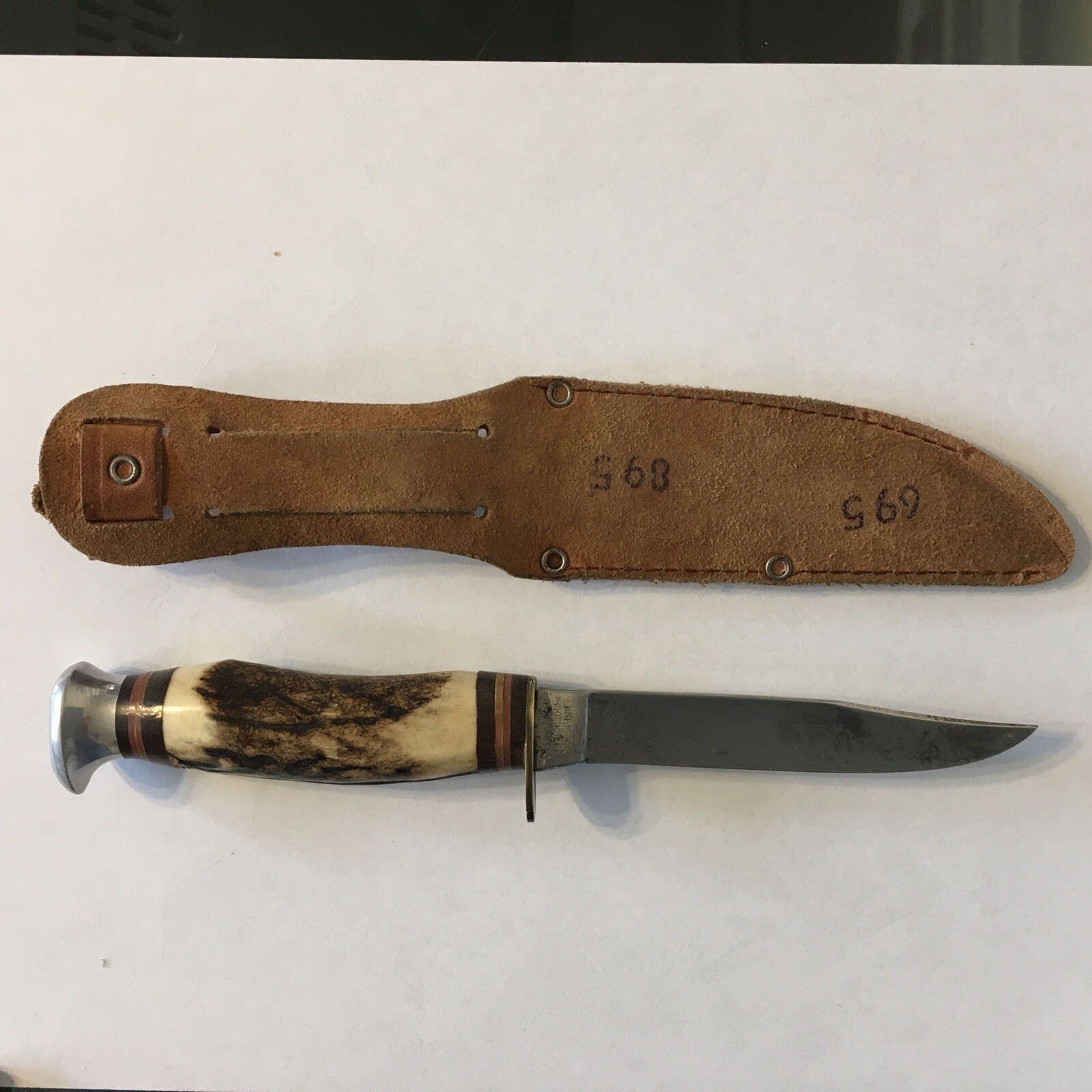 VINTAGE EDGE BRAND 468 SOLINGEN GERMANY HUNTING KNIFE | eBay