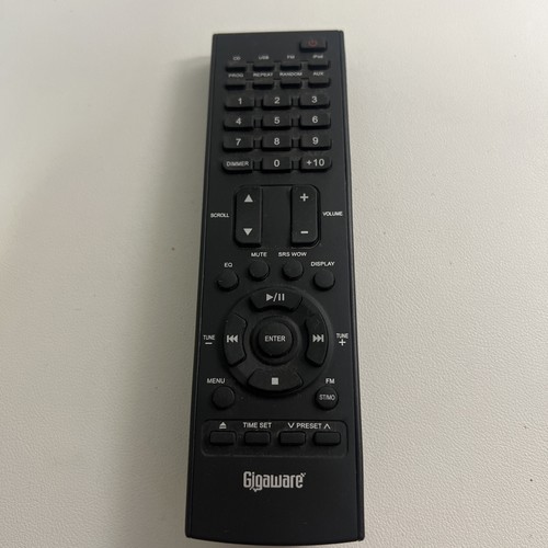 Gigaware remote for 13140 Alarm Clock CD iPod Dock | eBay