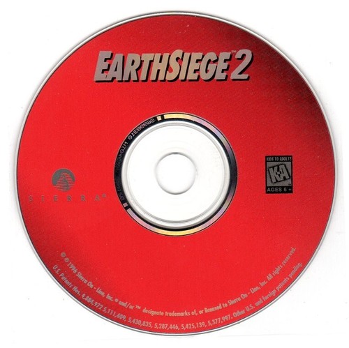 EarthSiege 2 (PC-CD, 1996) for Windows - NEW CD in SLEEVE | eBay
