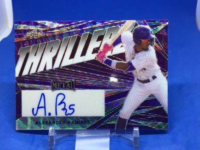 2022 Leaf Metal Alexander Ramirez Auto Autograph Rookie RC Purple Wave ...