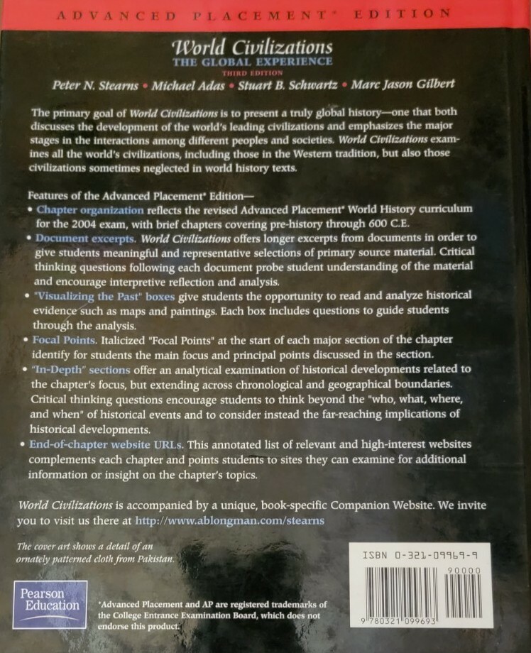 World Civilizations : The Global Experience by Michael Adas, Peter N ...