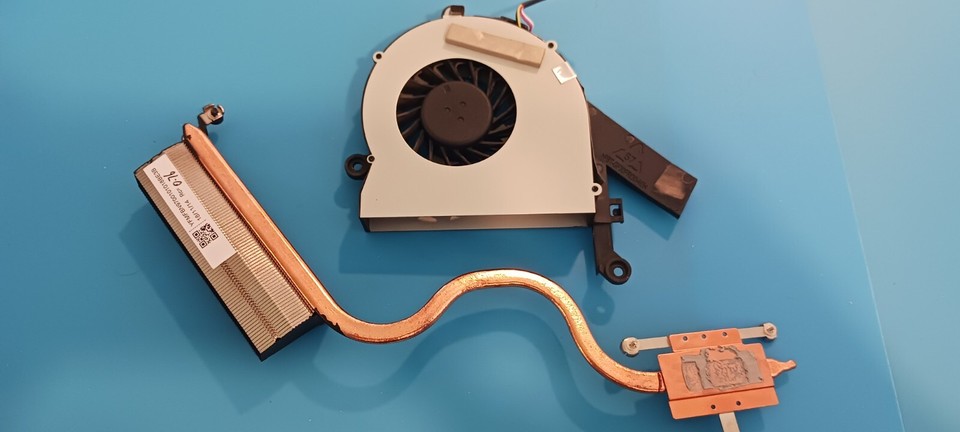 HP 24-10077c Cooling Fan with CPU Heat Spreader Pipe | eBay
