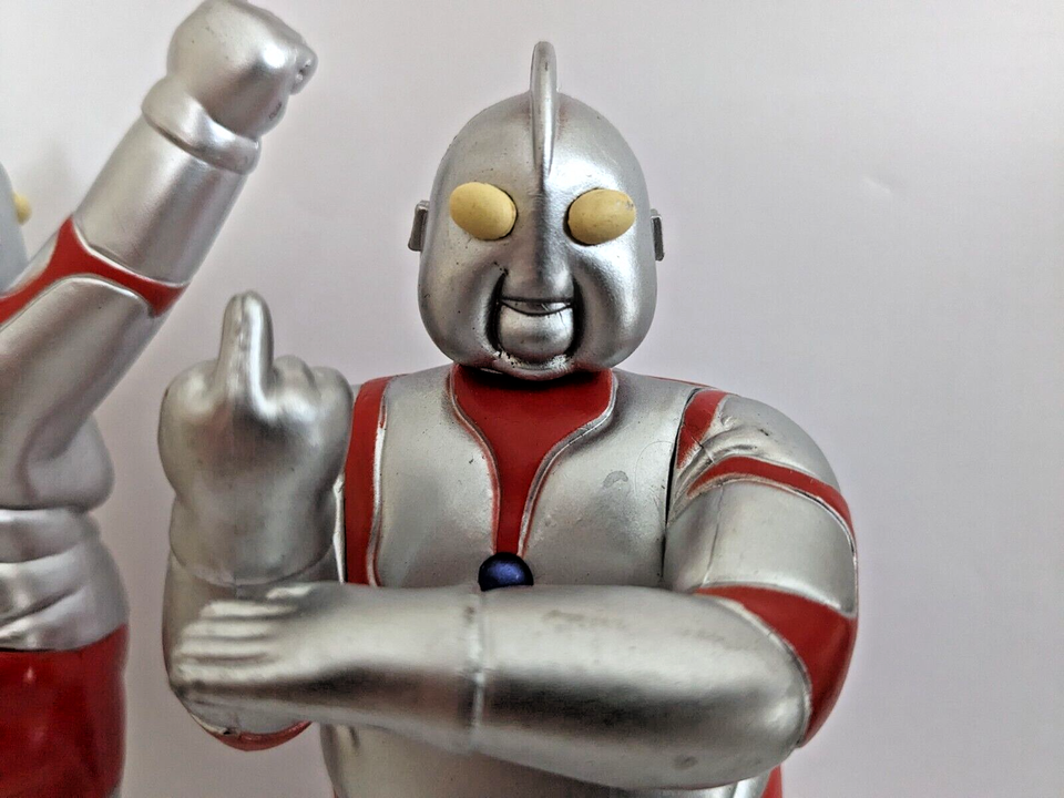 New Ultraman Fat Man Anime Gk Figure Obesity Funny Pvc Toy Gift ...