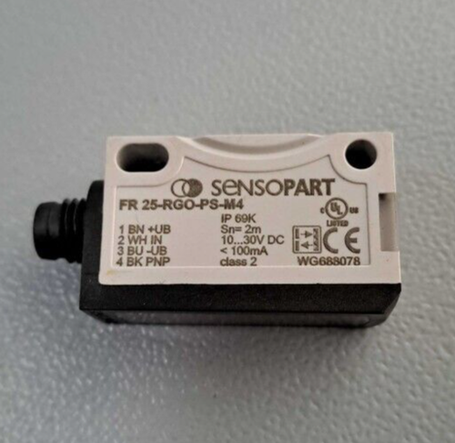 FR25RGOPSM4 - SENSOPART - FR25-RGO-PS-M4 / Barrière optique USED | eBay