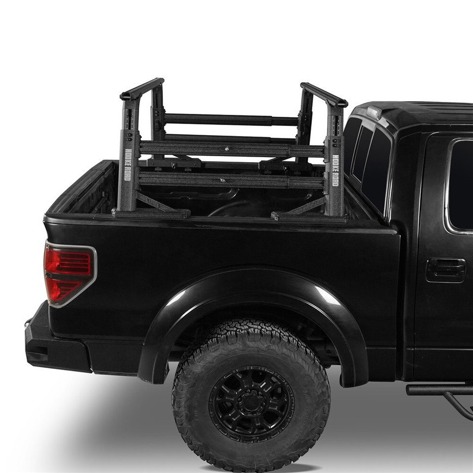 Adjustable Height Truck Bed Cargo Rack Ladder Extend for Universal ...