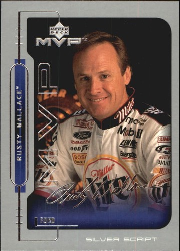 2000 Upper Deck MVP - Silver Script #2 Rusty Wallace for sale online | eBay