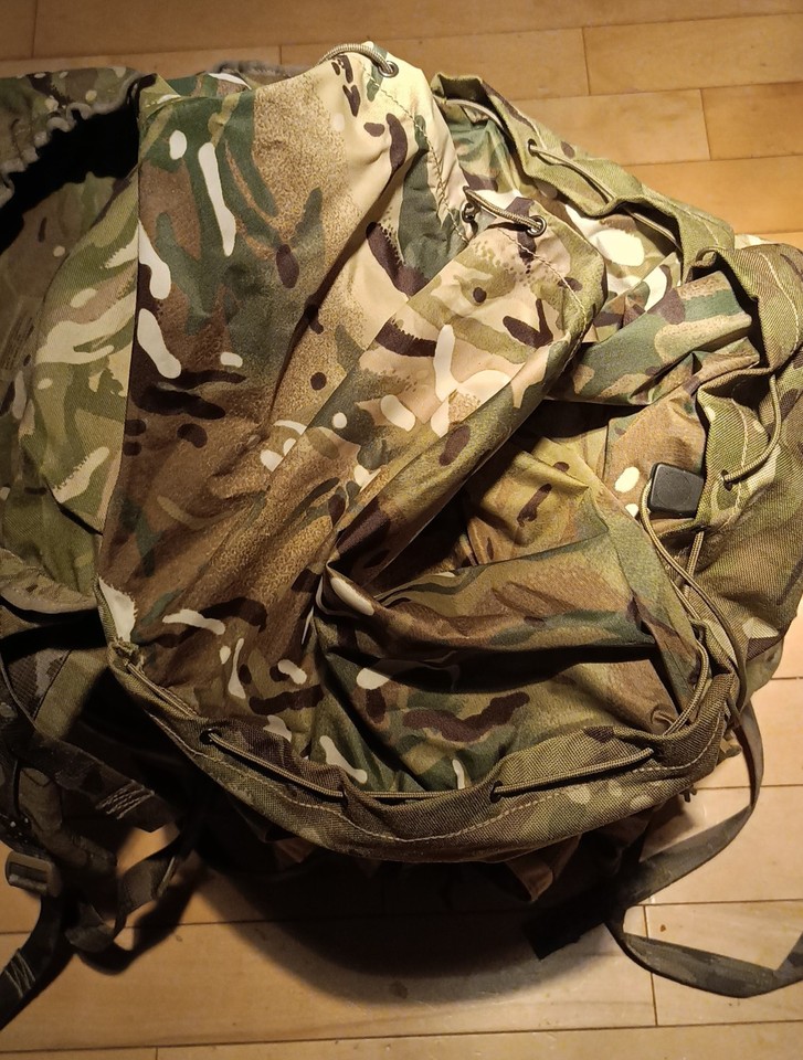 British Army Issue MTP PLCE Short Back Bergen Rucksack - Grade 1 ...