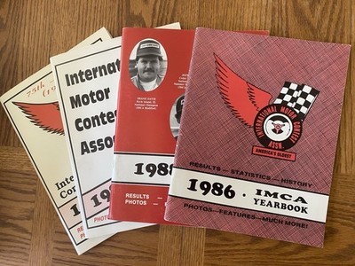 1986 & 1988-90 IMCA Auto Racing Yearbooks | eBay
